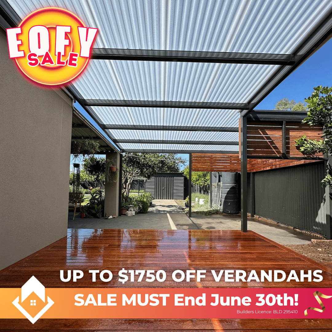 Steel Verandahs Adelaide | MyLiving Outdoors